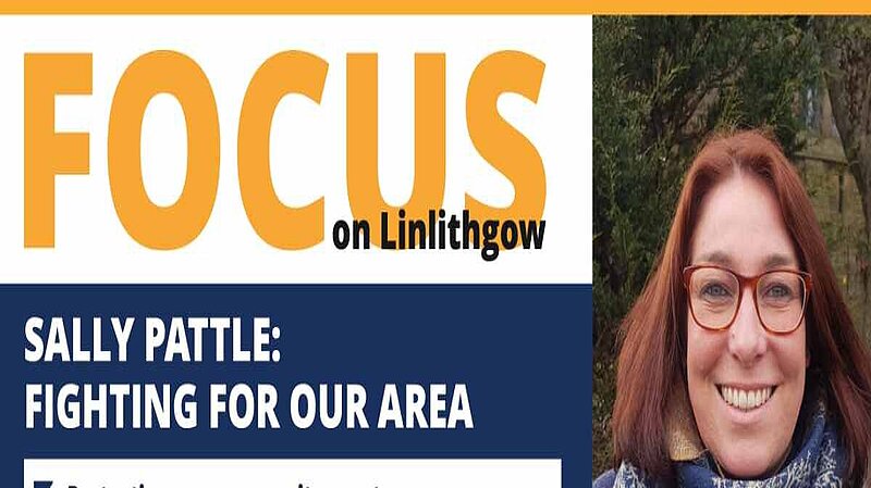 Sally's latest leaflet - West Lothian Liberal Democrats